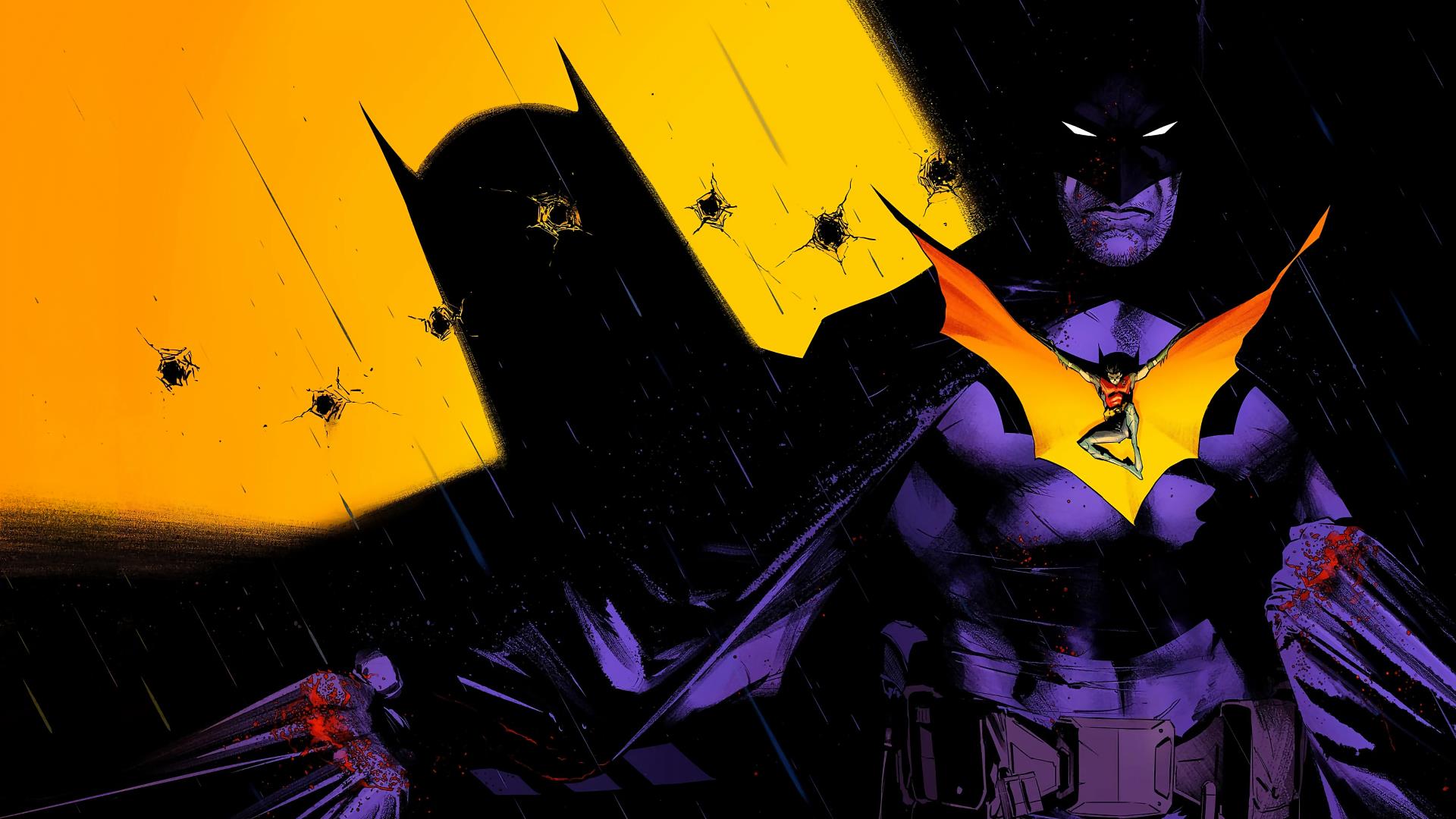 Batman in Shadow: HD Wallpaper by Jorge Jiménez