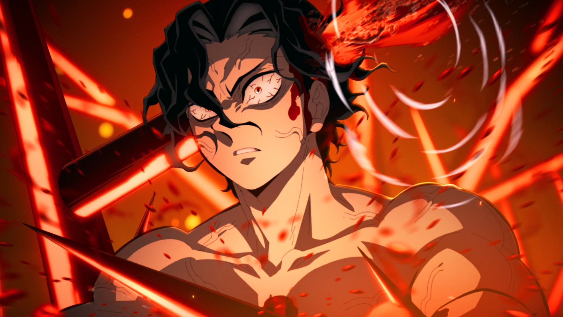 Download Demon Slayer: Kimetsu No Yaiba Anime Muzan Kibutsuji HD Wallpaper