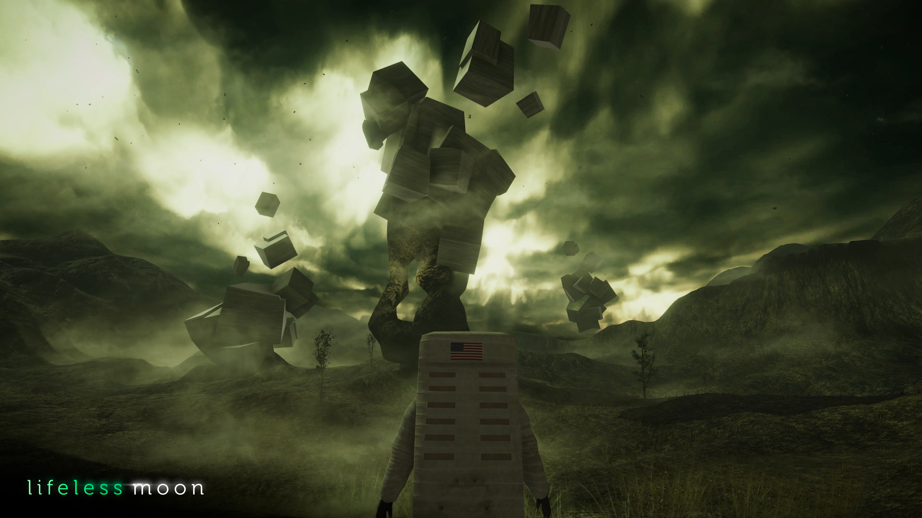 Lifeless Moon 4K Ultra HD Wallpaper