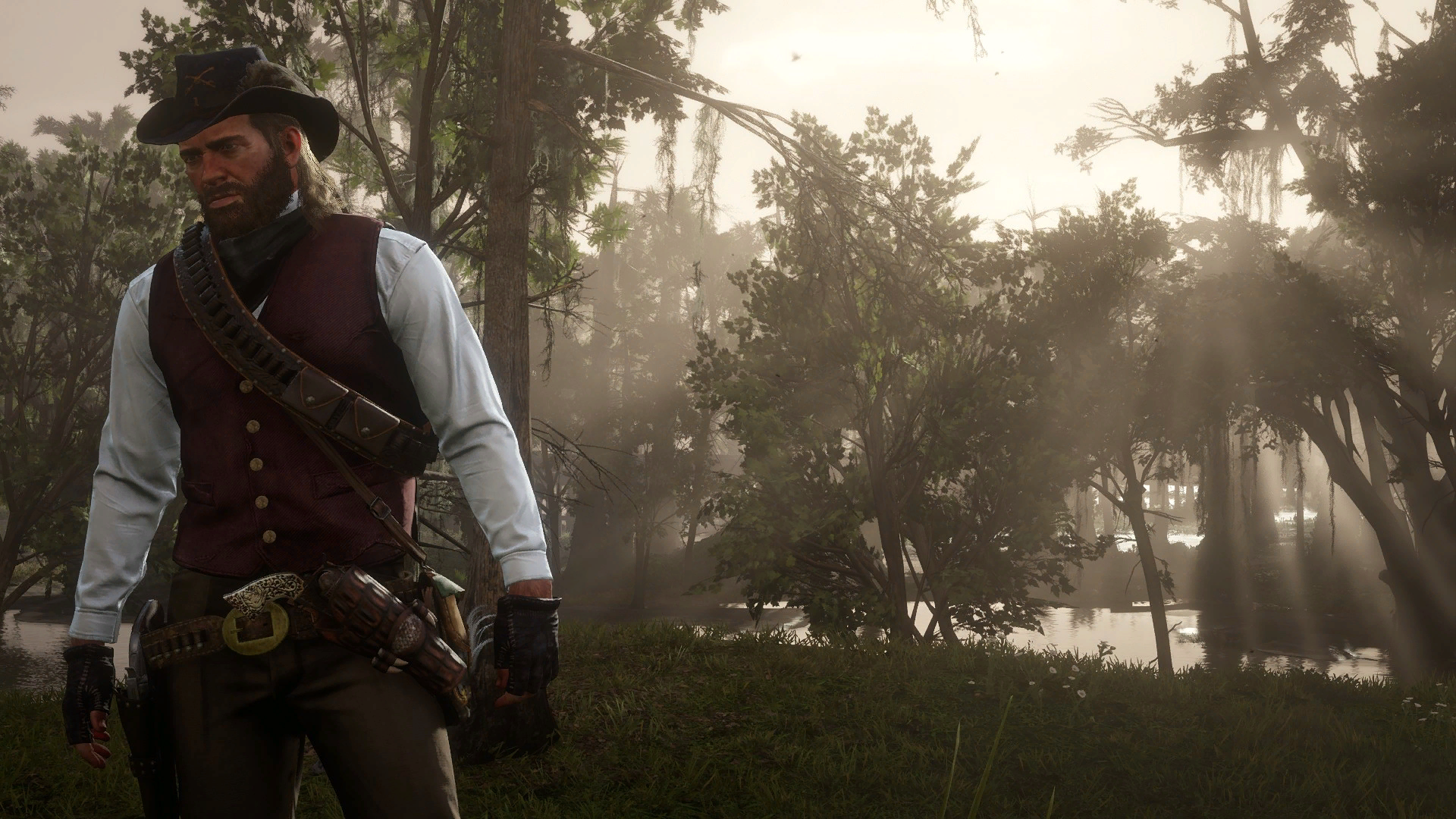 Download Red Dead Redemption 2 Arthur Morgan HD Wallpaper