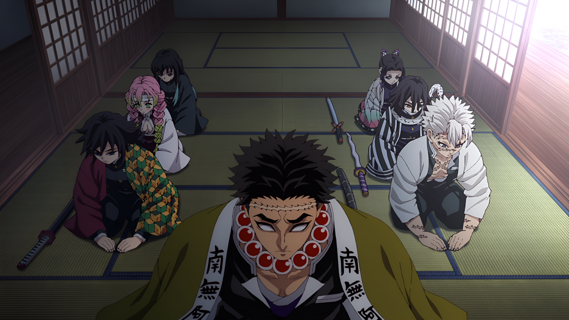 Demon Slayer 4K Ultra HD: Elite Hashira United in Tatami Room ...
