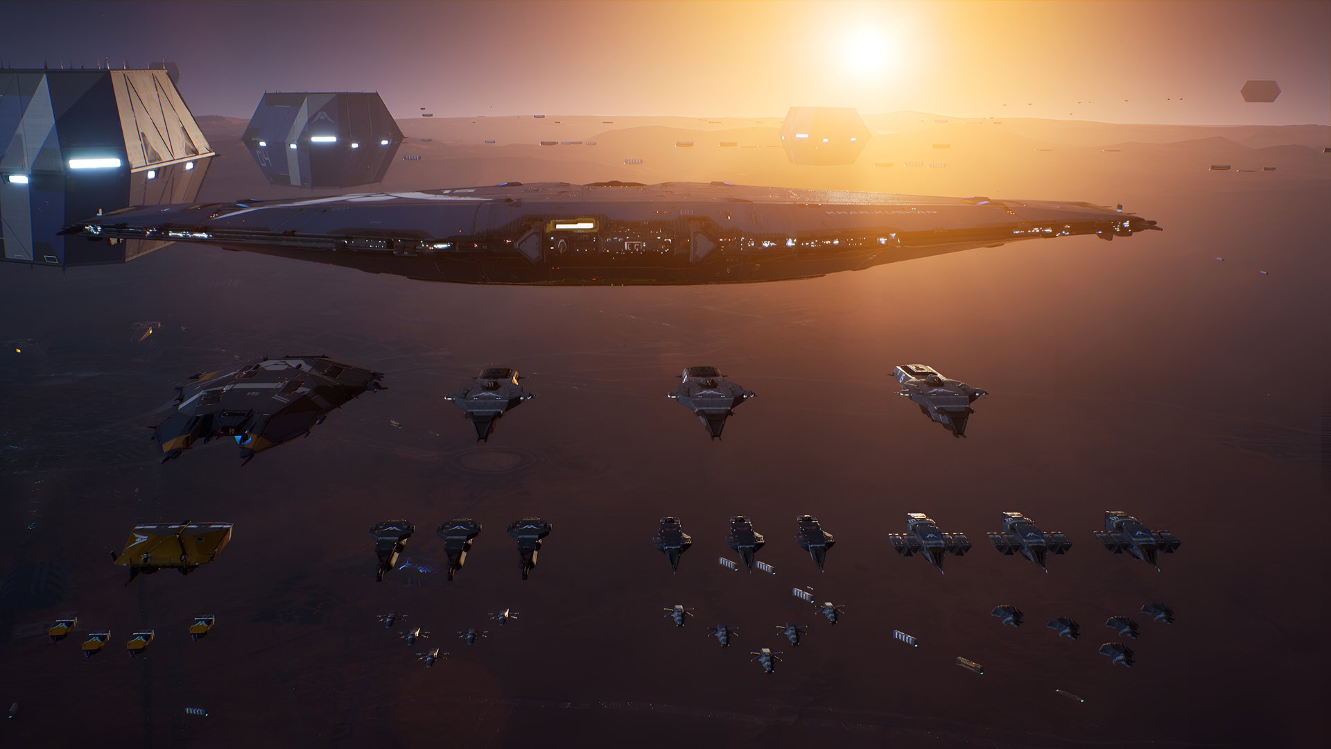Homeworld 3 HD Fleet at Dawn