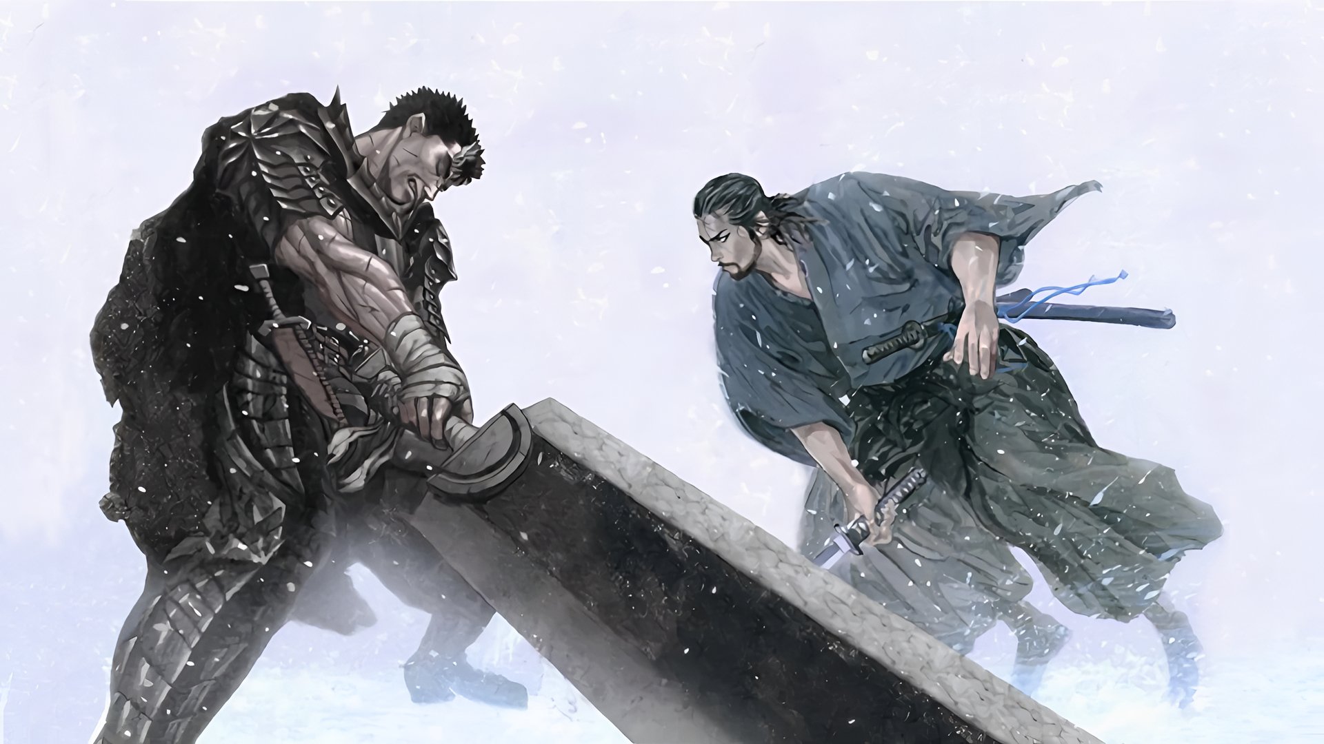 Berserk x Vagabond Crossover HD Wallpaper