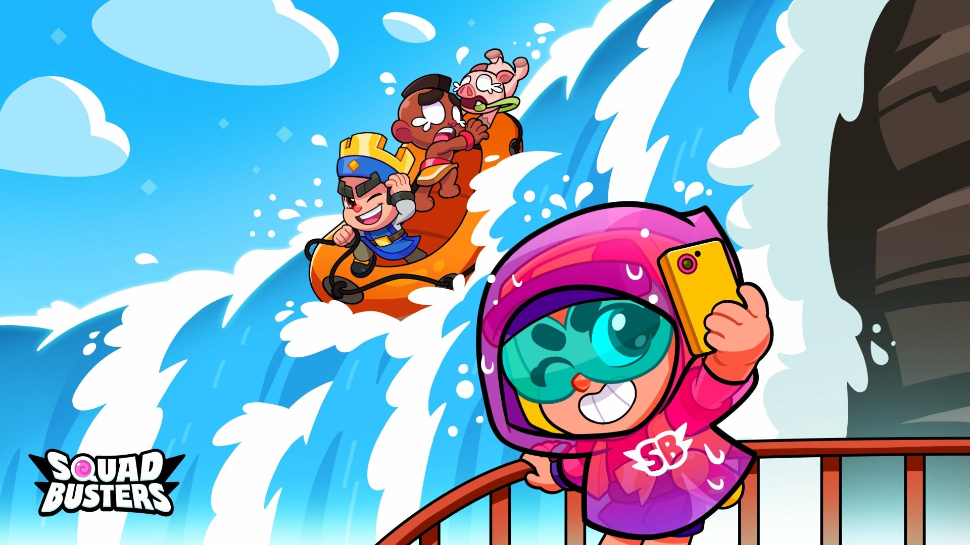 Squad Busters Adventure HD Wallpaper