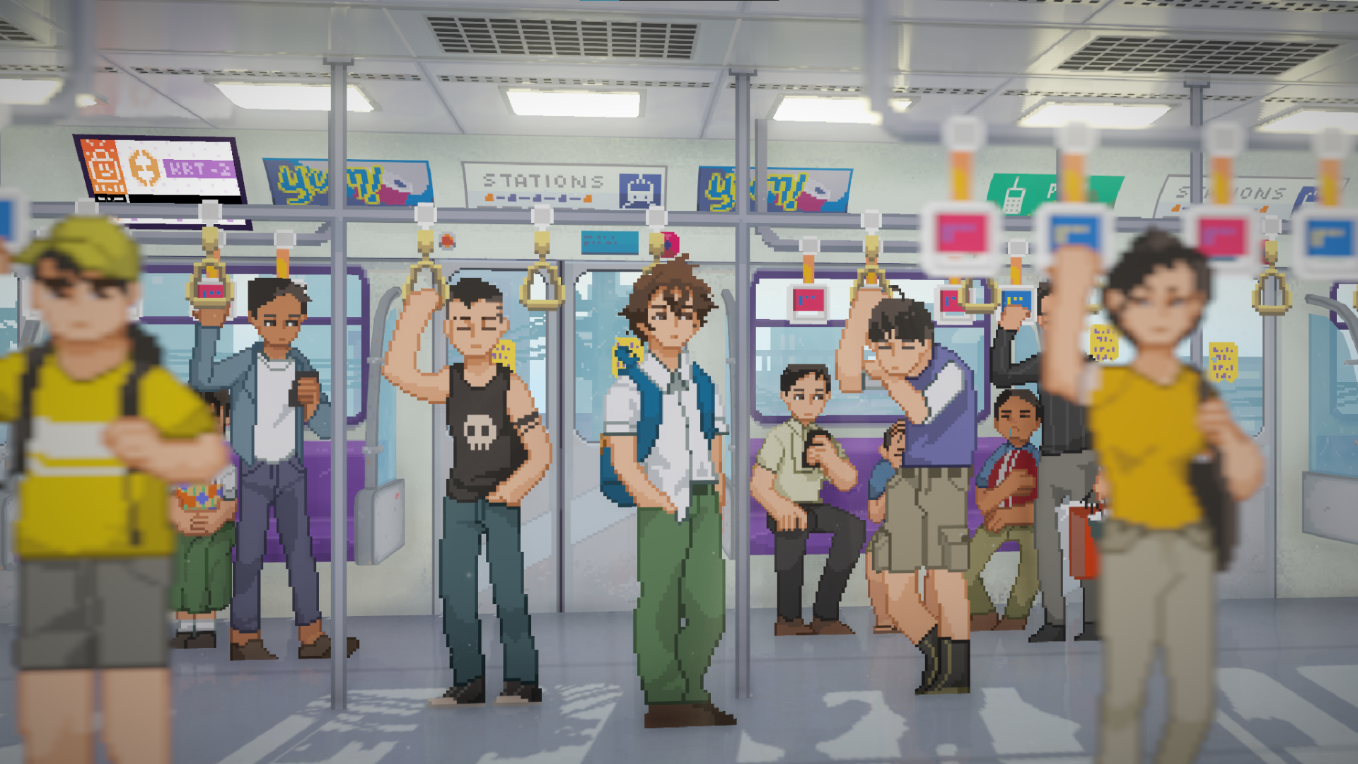 Until Then: Subway Adventure HD Wallpaper