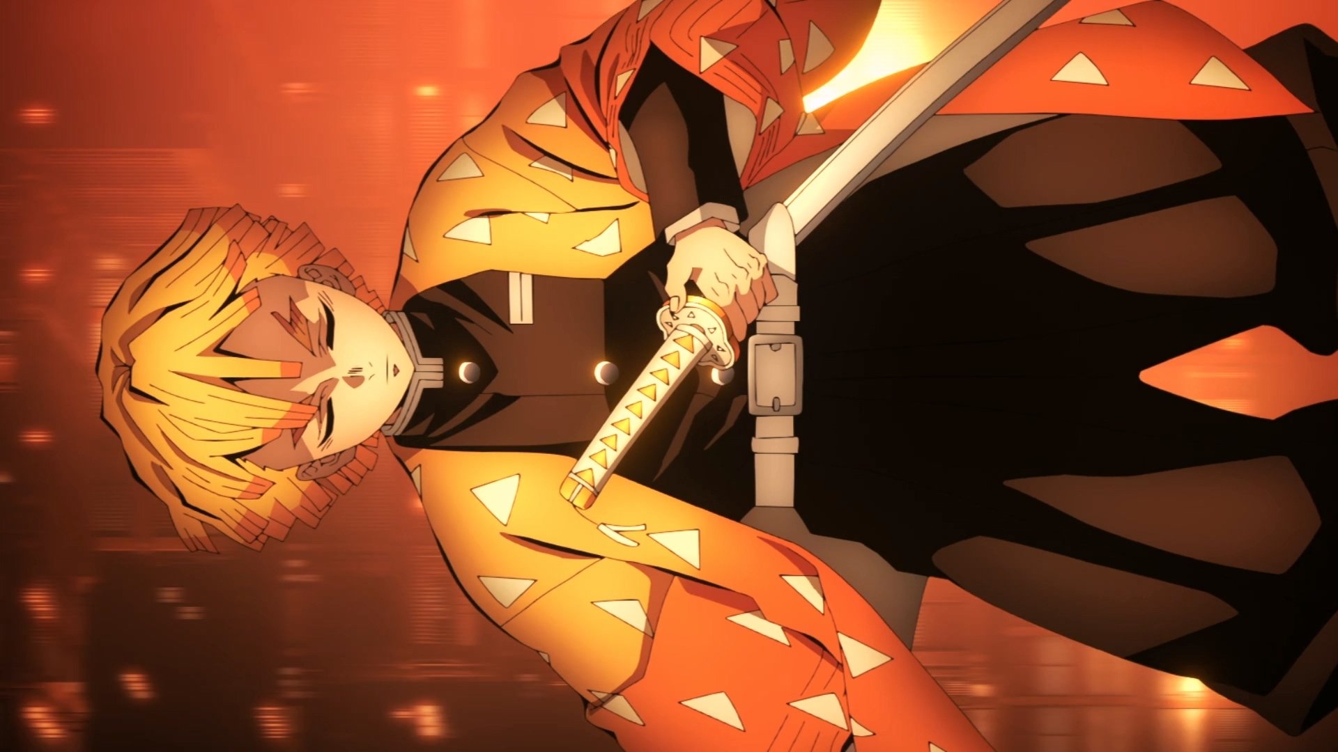 Zenitsu Agatsuma HD Wallpaper – Demon Slayer: Kimetsu no Yaiba Epic Moment