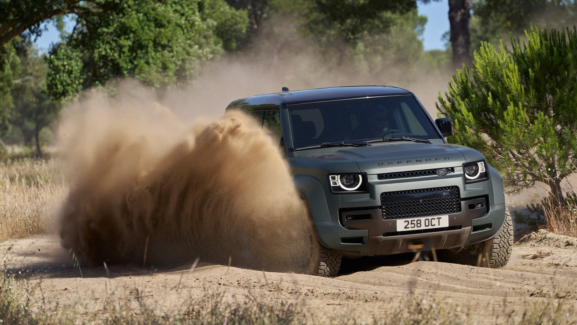 Land Rover Defender Octa In Action 4K Ultra HD Wallpaper