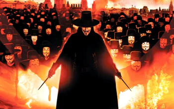 V for Vendetta: Iconic HD Wallpaper of the Revolutionary Masked Hero ...