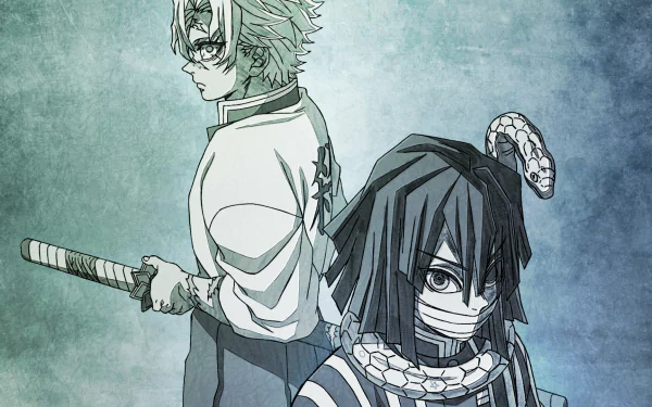 Demon Slayer 4K Ultra HD: Obanai Iguro & Sanemi Shinazugawa Spotlight