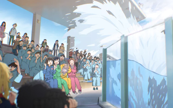 Anime School Gathering - HD Wallpaper by ときき