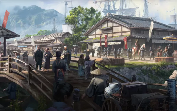 Download Video Game Assassin's Creed Shadows 4k Ultra HD Wallpaper