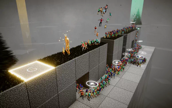 Humanity 2024 HD Wallpaper: The Unity of Light