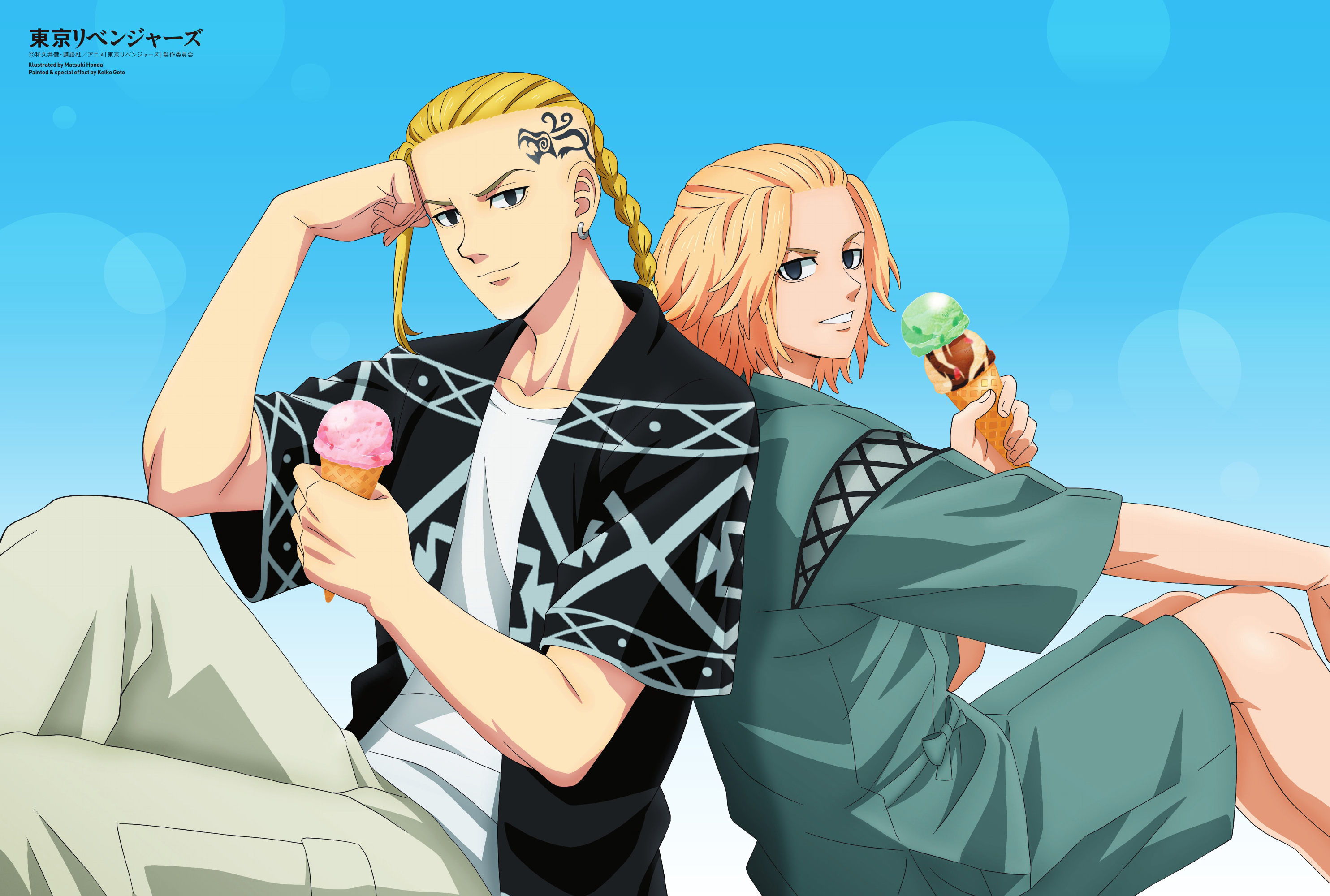 Download Anime Tokyo Revengers Ken Ryuguji Mikey Manjiro Sano HD Wallpaper