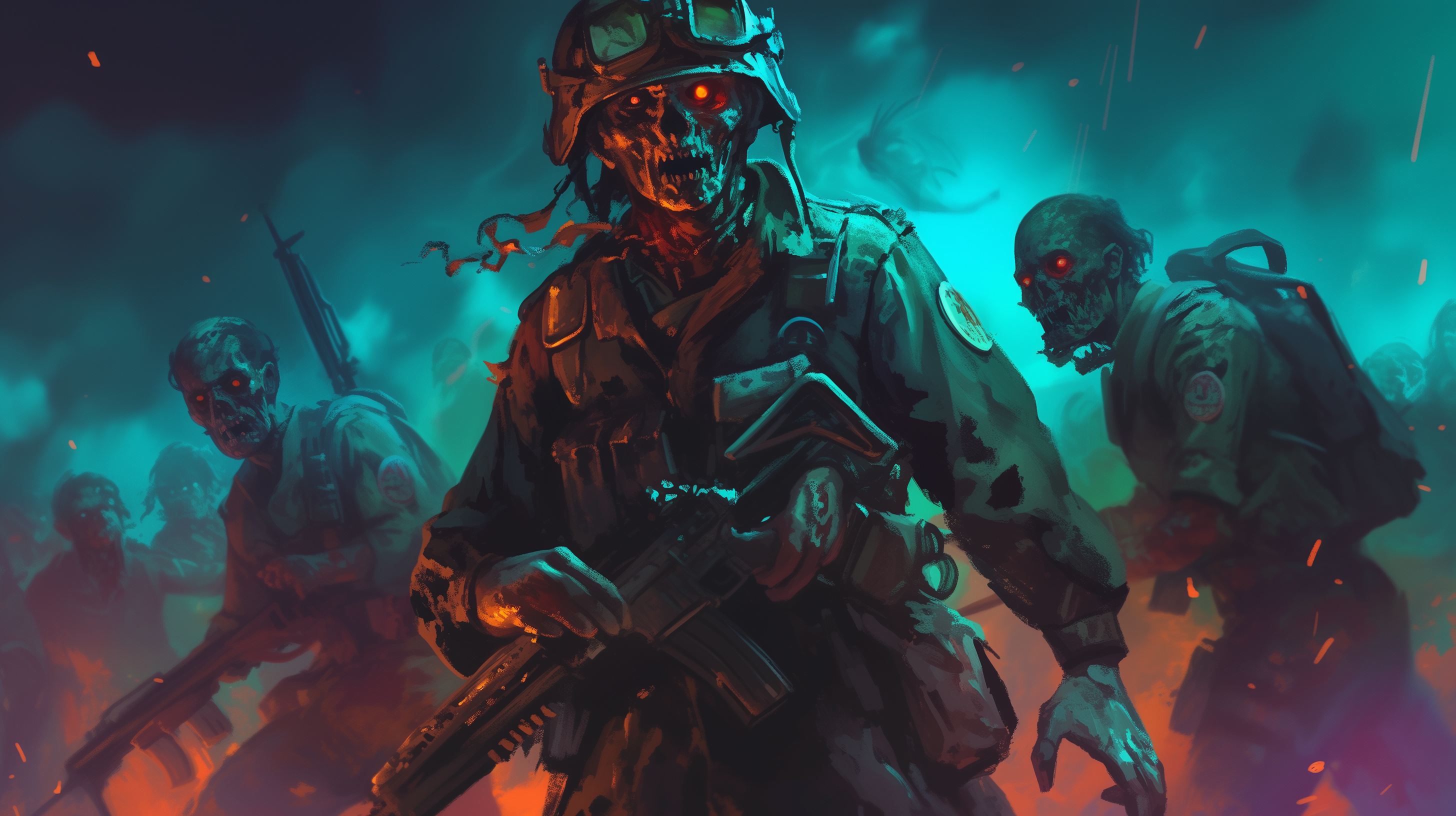 Zombie Cop Wallpapers Comics Hq Zombie Cop Pictures 4k Wallpapers 2019