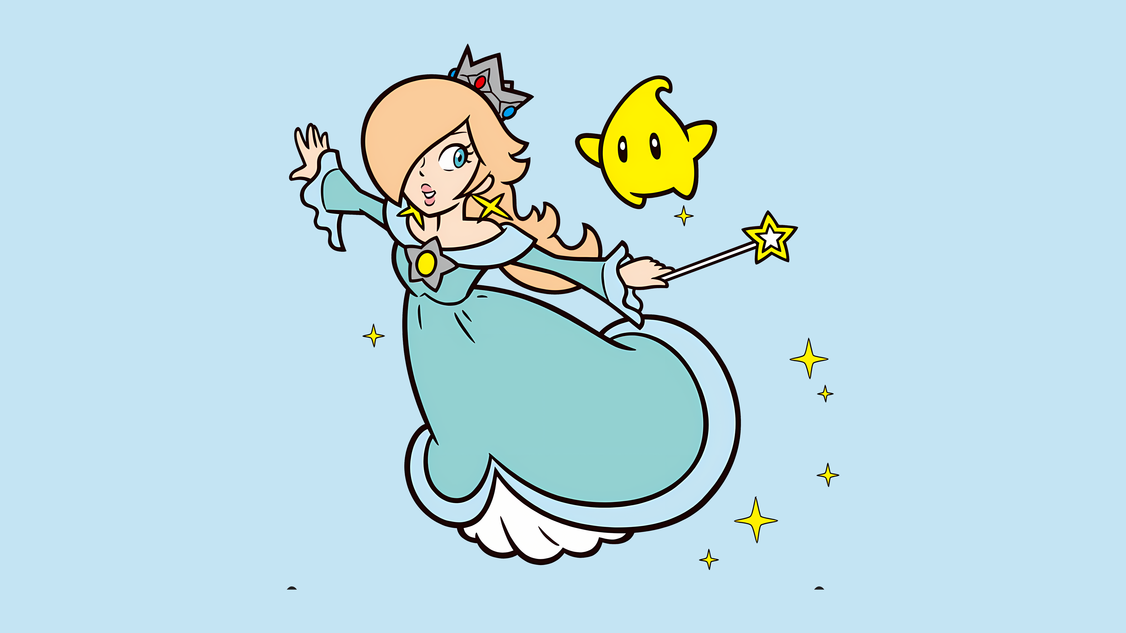 Rosalina — 4K Ultra HD Starlight Wallpaper