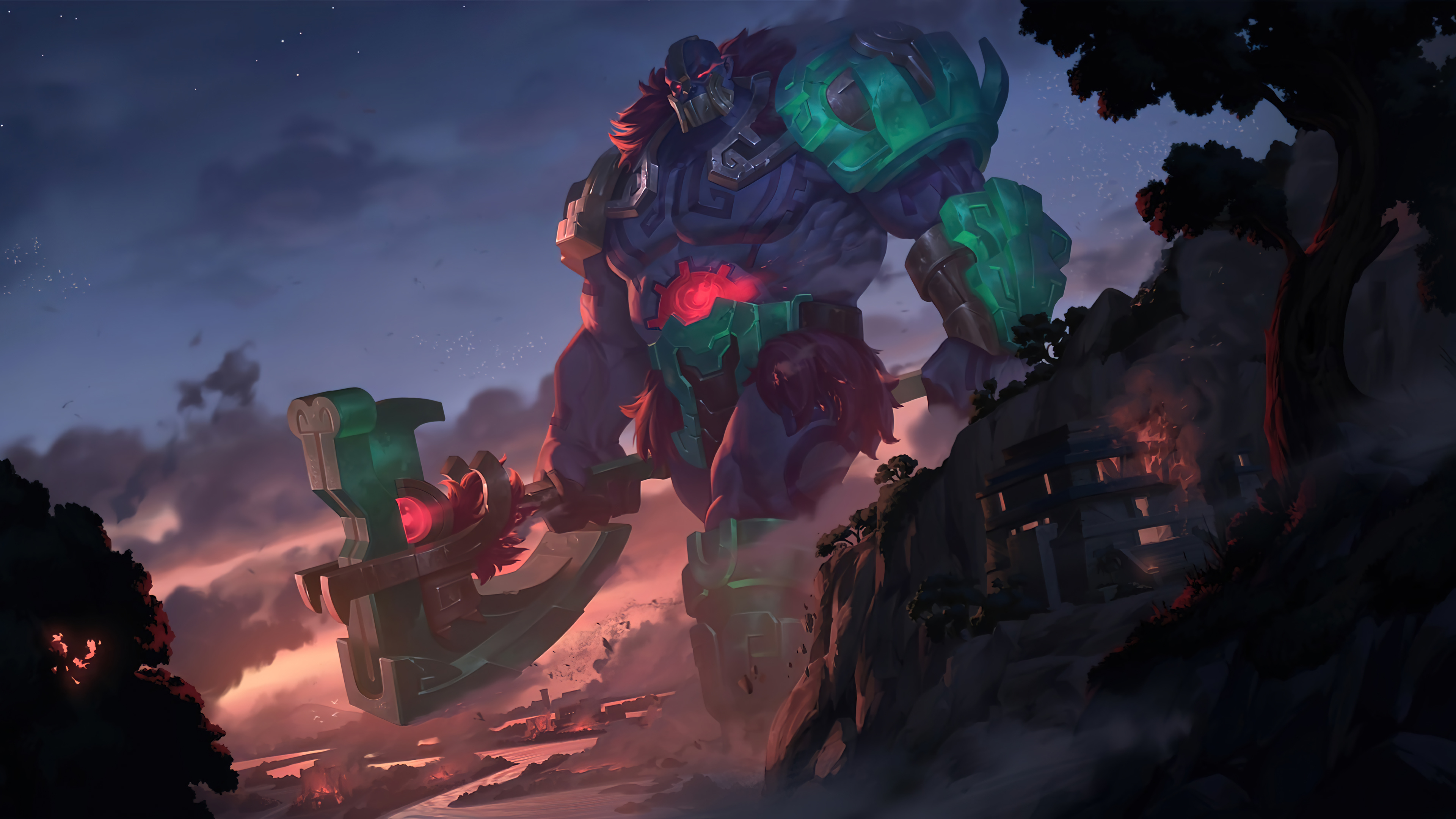 Sion in 4K Ultra HD: Legends of Runeterra Wallpaper