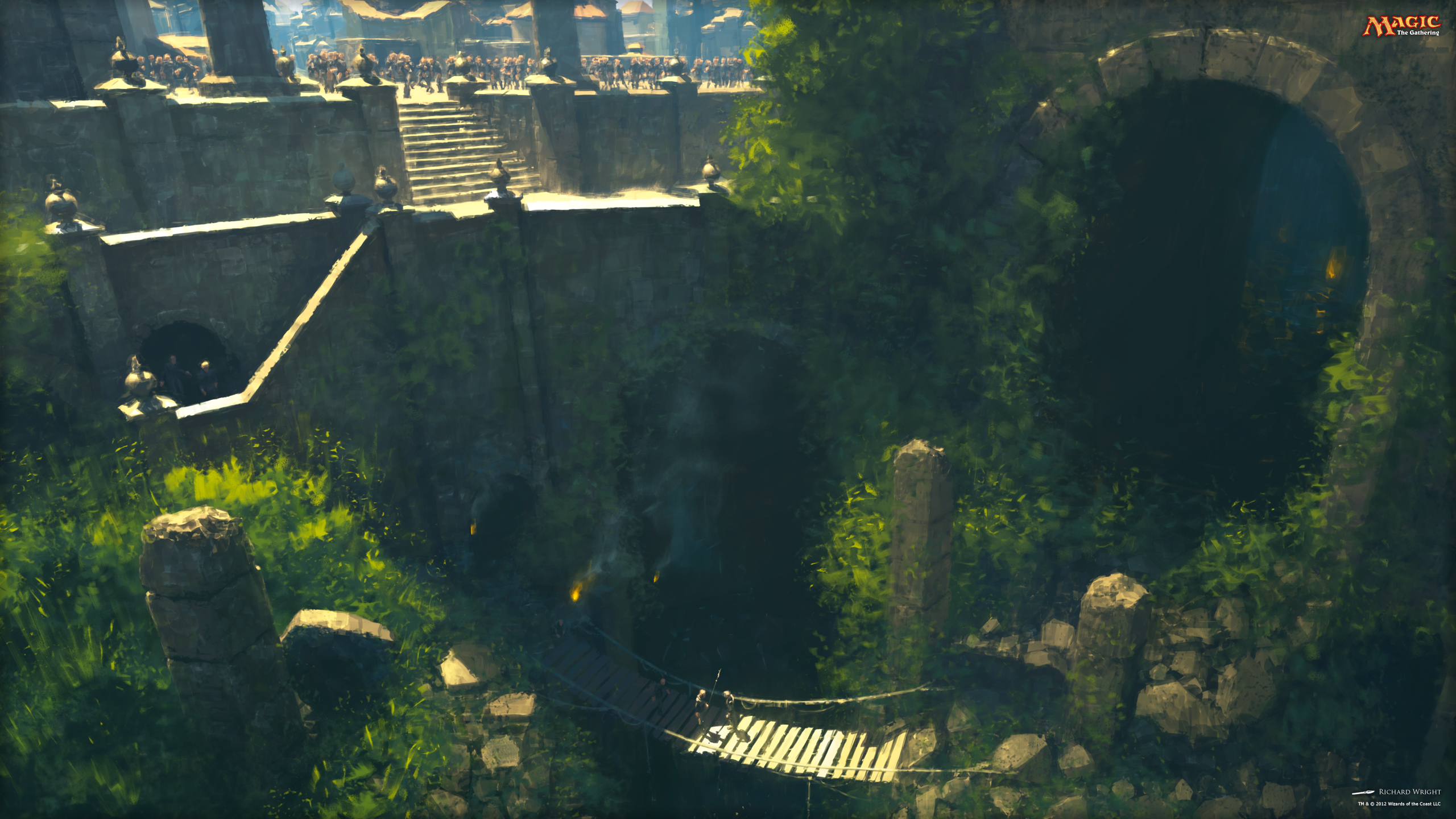 Magic: The Gathering Dungeon HD Wallpaper Adventure