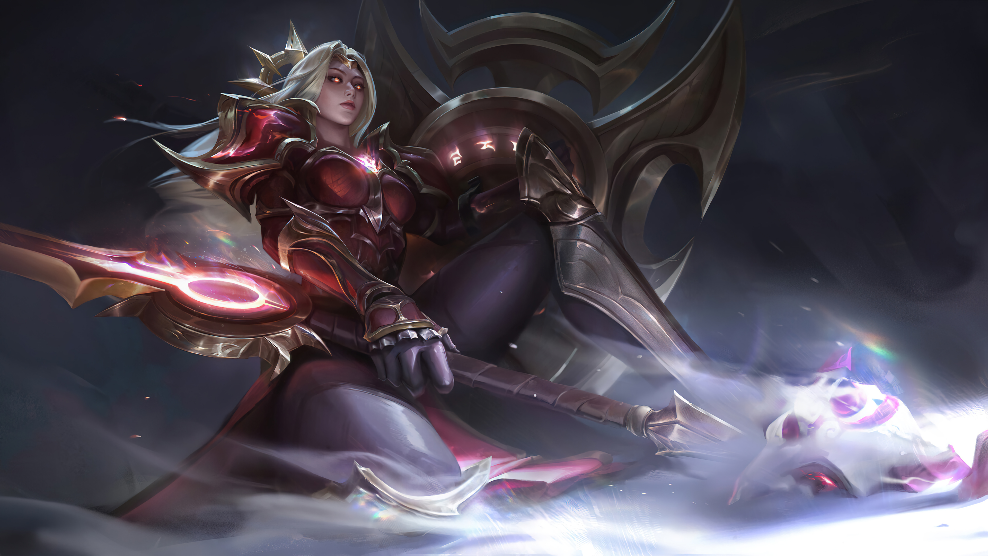 Leona from League of Legends - 4K Ultra HD Wallpaper by Weijia Yu