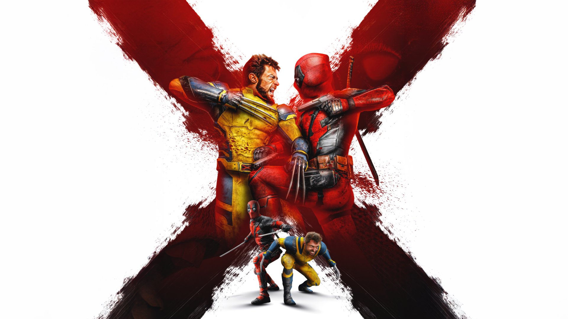 Deadpool & Wolverine Clash: Stunning 4K Ultra HD Wallpaper Showcase