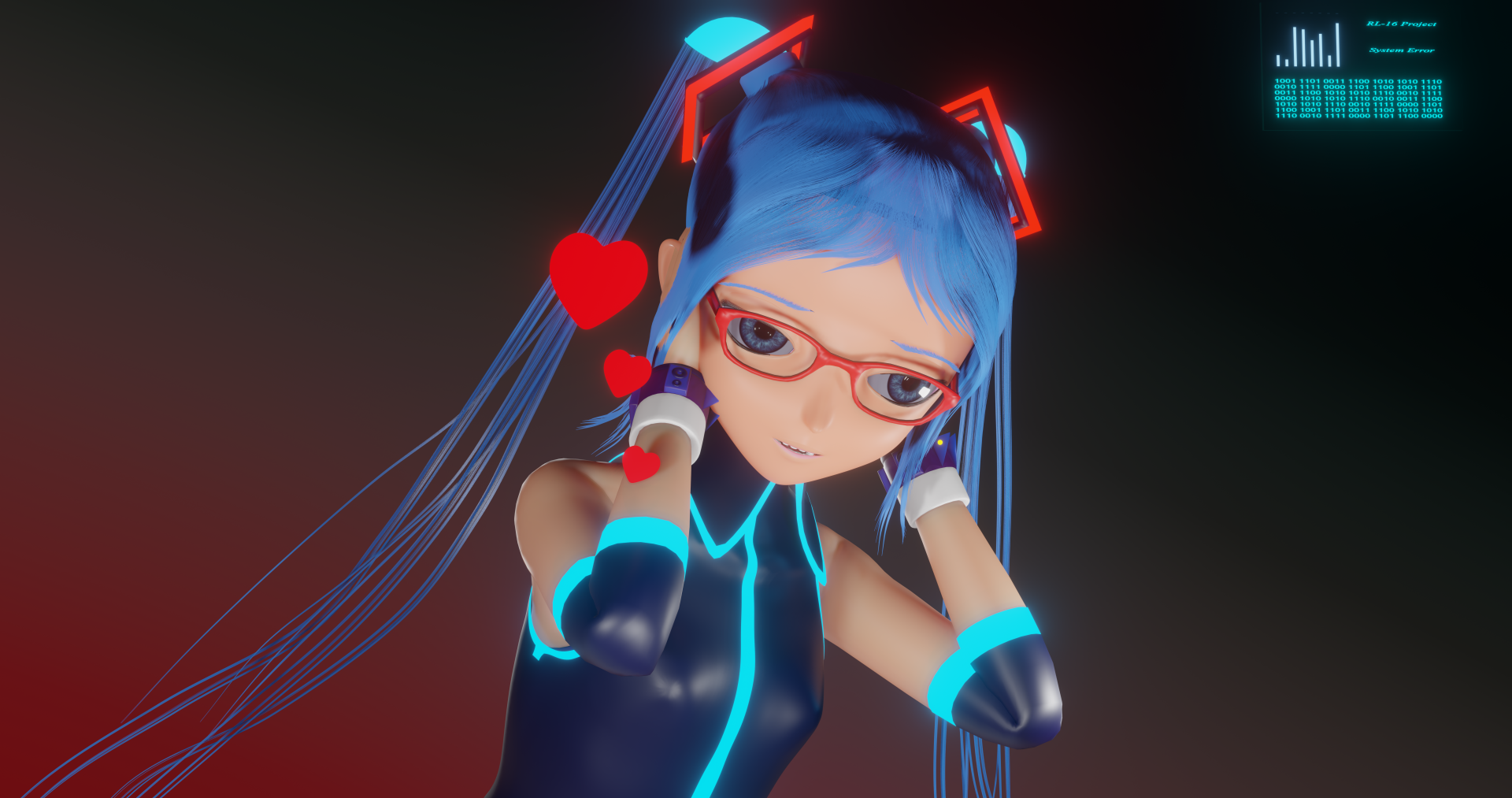 Miku Hatsune is my Realy Life by RL-16 Project