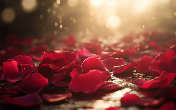 Serene Rose Petals: A 4K Ultra HD Experience by QuantumCurator
