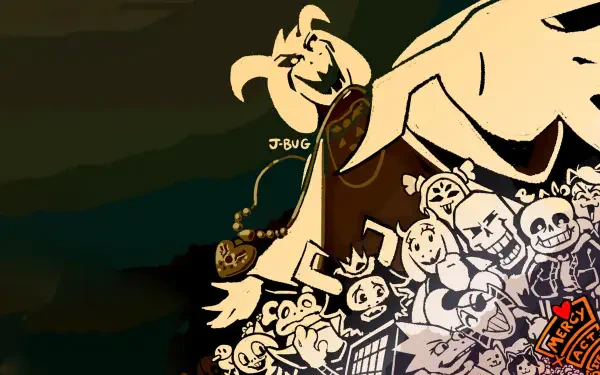 [40+] Asriel (Undertale) Wallpapers
