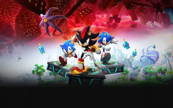 Sonic X Shadow Generations - 4K Ultra HD Wallpaper