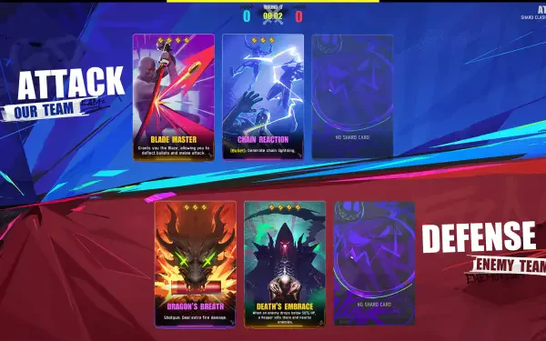 FragPunk 4K Ultra HD Wallpaper: Intense Showdown in a Vibrant World