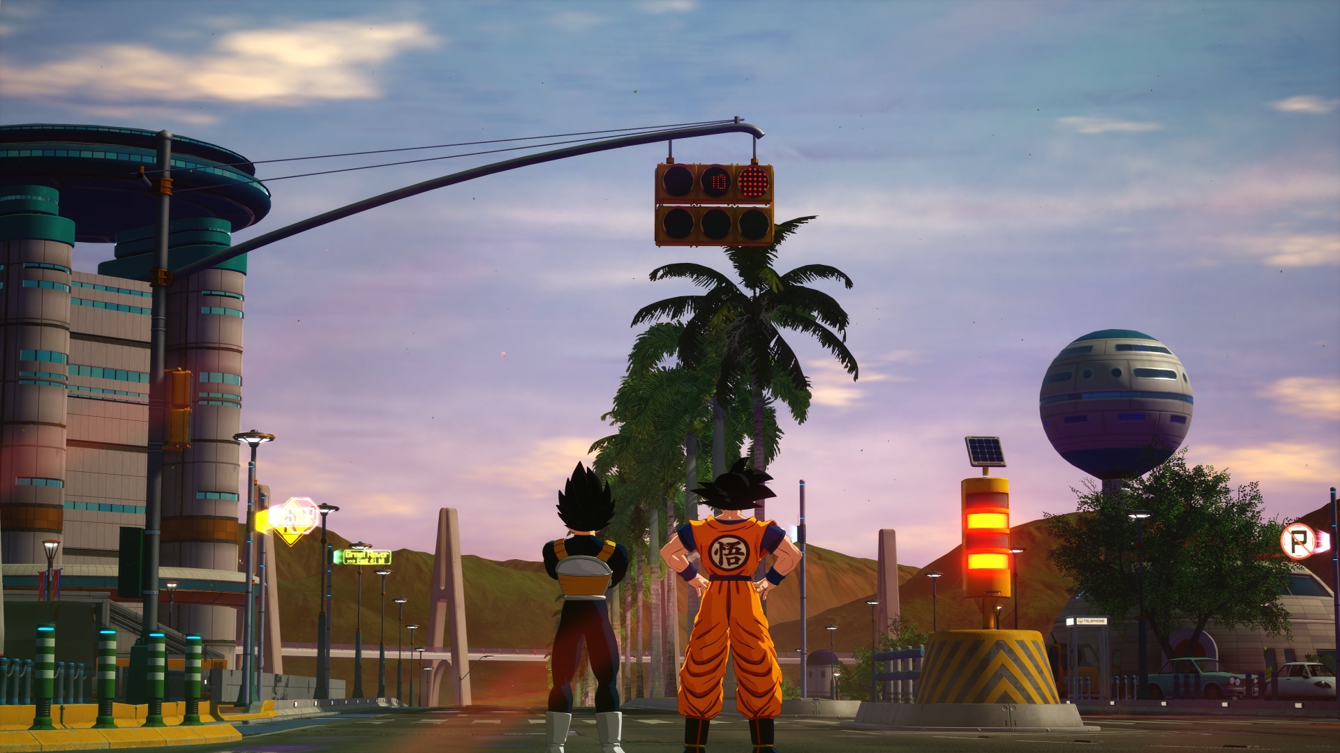 HD Wallpaper: Goku and Vegeta in Dragon Ball Sparking! ZERO