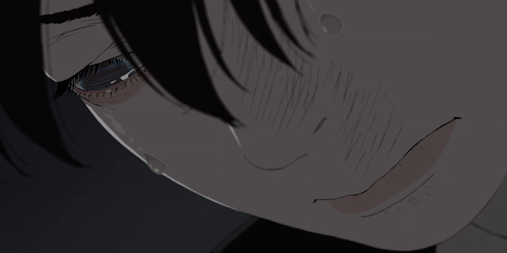 Anime Look Back - HD Wallpaper of Introspection