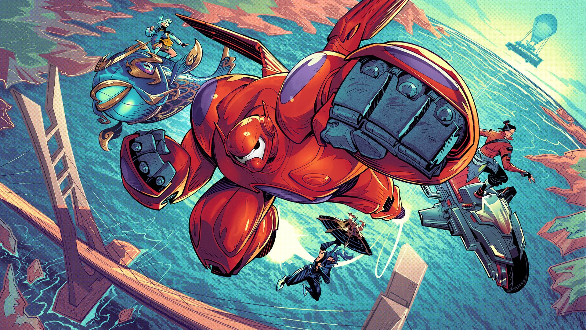 Fondos De Pantalla De Baymax Para Computadora De Escritorio