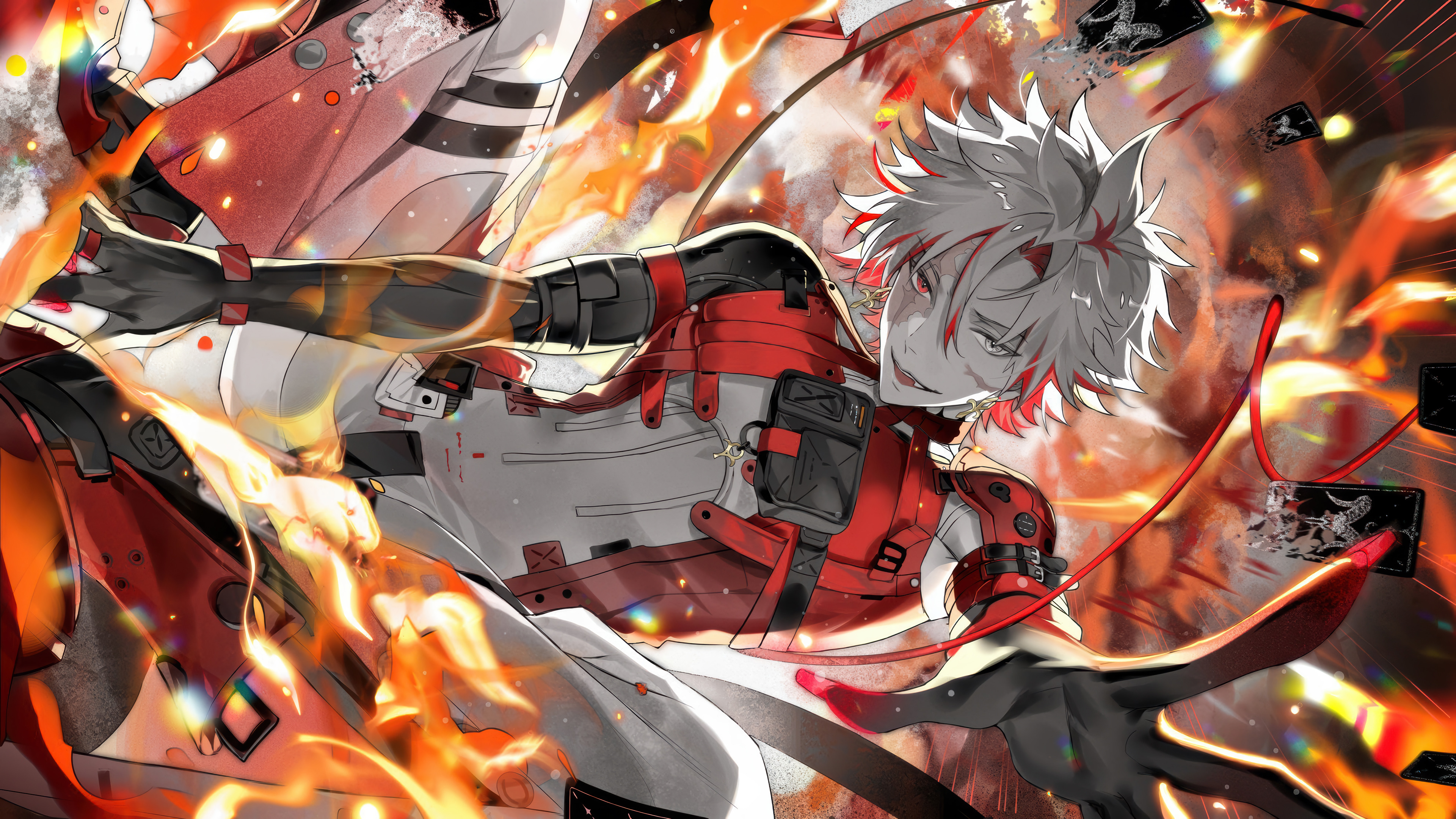 Scar from Wuthering Waves - Epic 4K Ultra HD Wallpaper by 荒火燎原