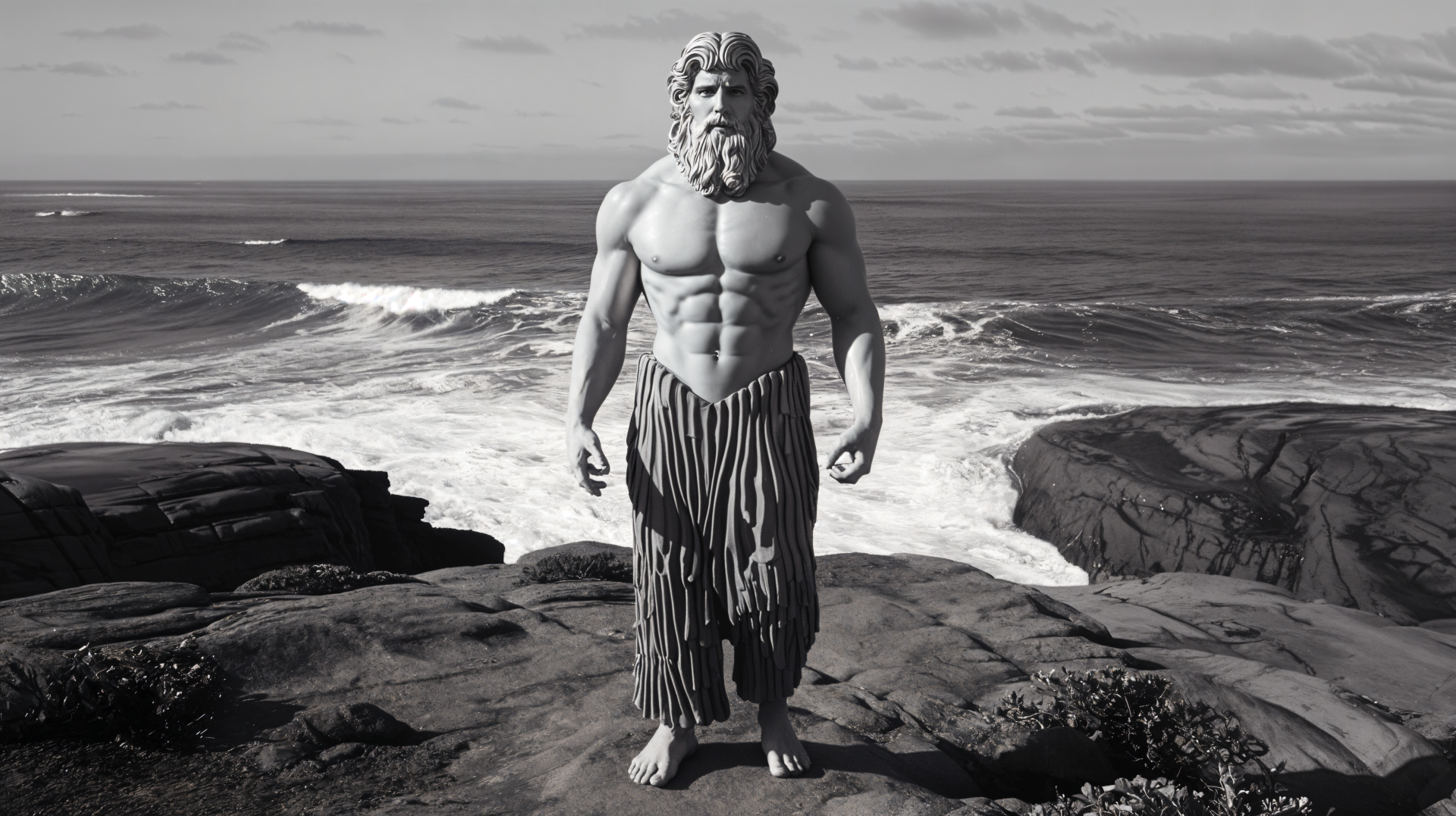 Epic Myth: 4K Ultra HD Wallpaper of a Legendary Titan by QuantumCurator