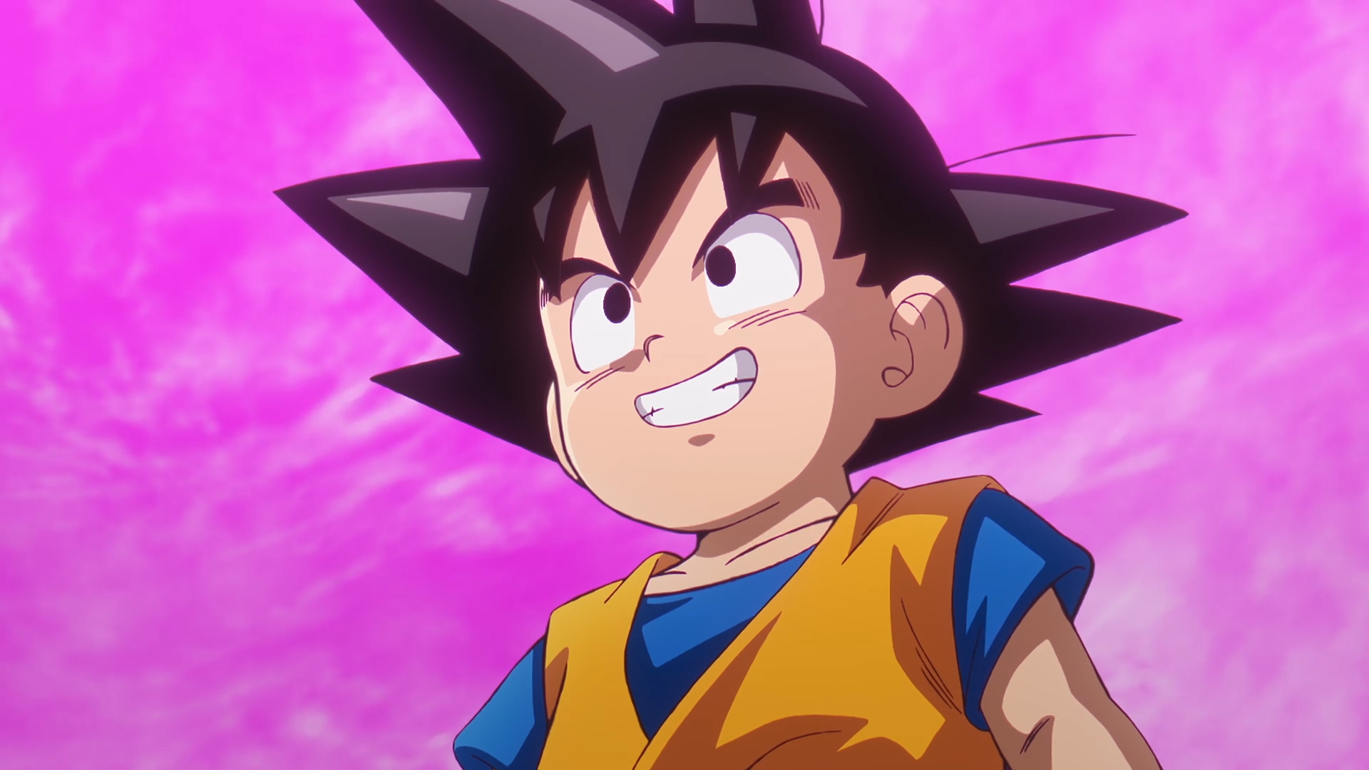 Goku’s Bold Smile – Dragon Ball DAIMA Anime HD Wallpaper | 1920x1080 ...