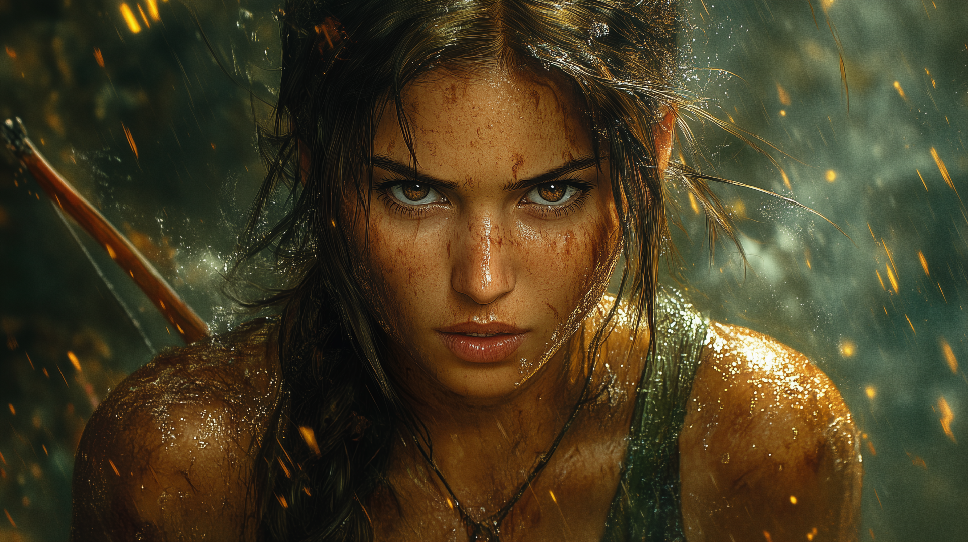 Download Lara Croft Tomb Raider Fan Art HD Wallpaper by michaldunaj