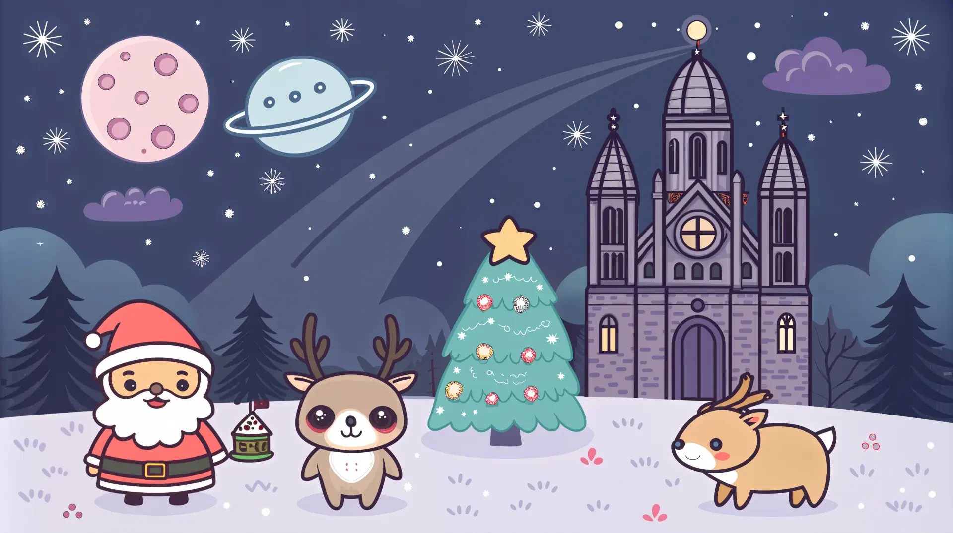 Cute Christmas 4k Wallpapers