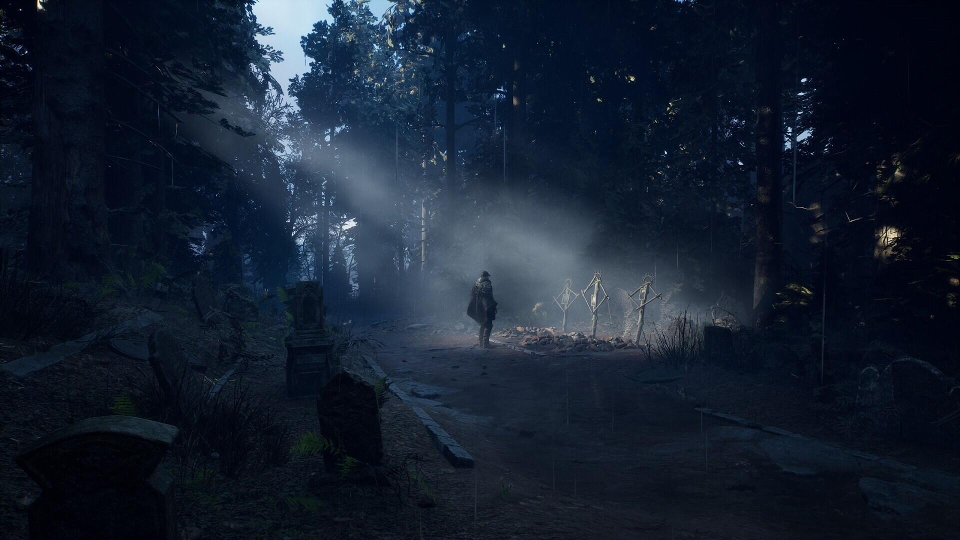 Hell is Us Cemetery HD Wallpaper: A Haunting Journey