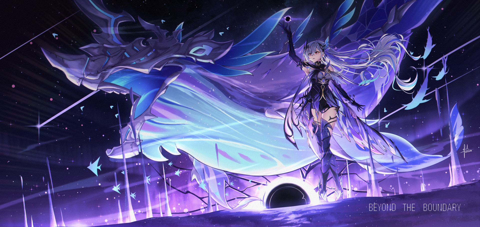 Skirk from Genshin Impact: Stunning 4K Ultra HD Girl Wallpaper by Varhan