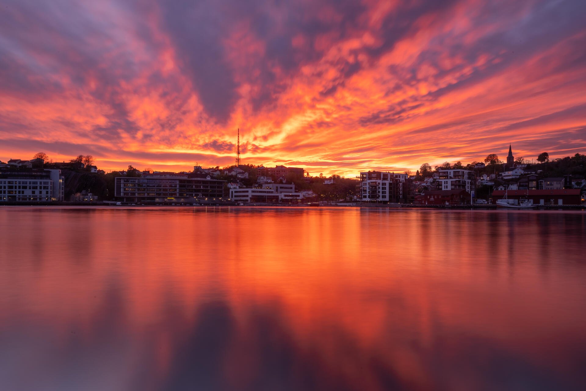 Download Landscape Sunset 4k Ultra HD Wallpaper