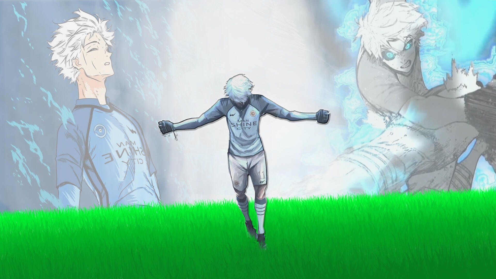 Seishiro Nagi Dominates: Blue Lock HD Wallpaper