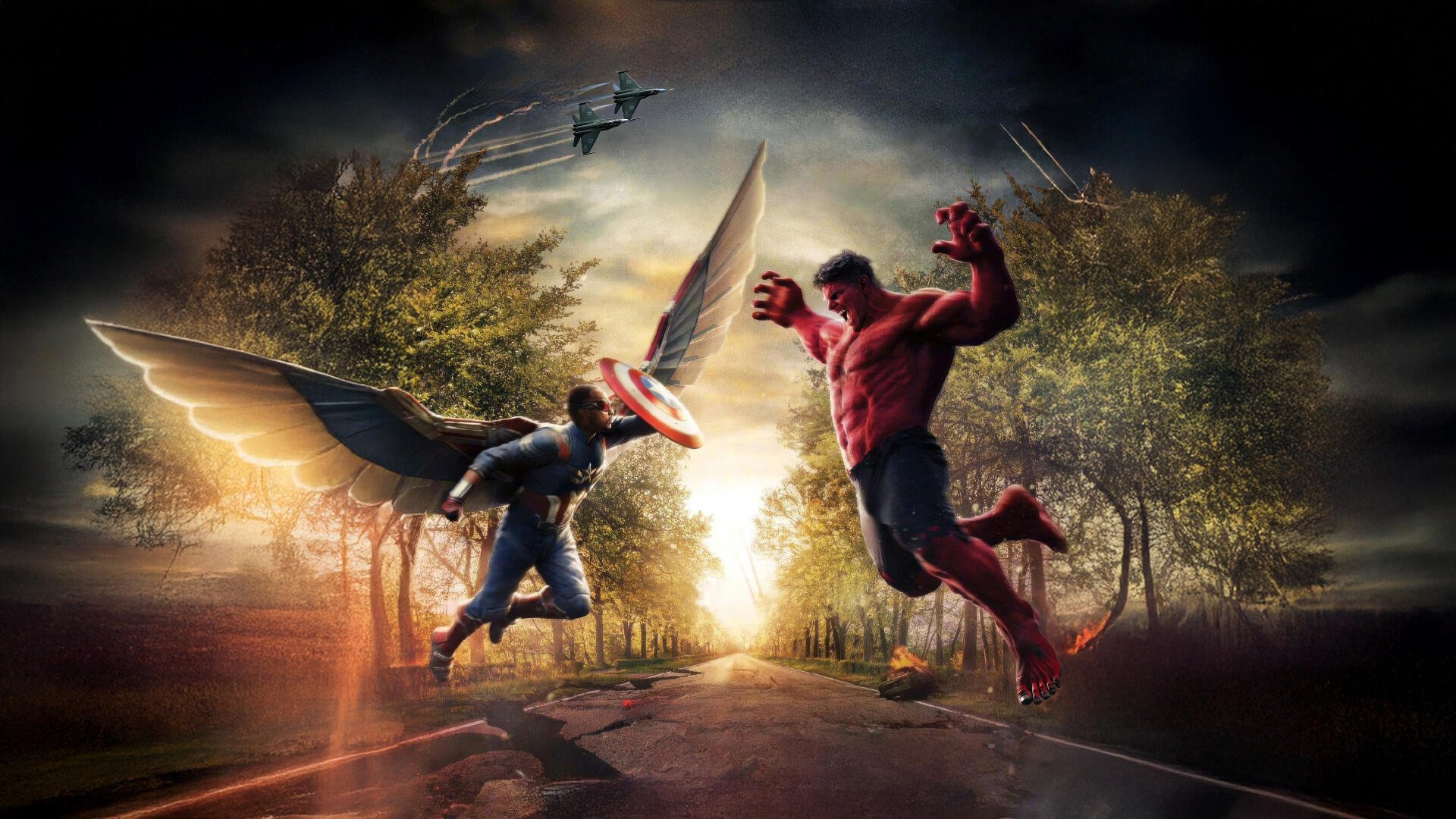 Download Captain America: Brave New World 4k Ultra HD Wallpaper