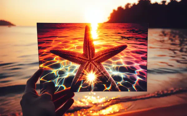 Stunning Starfish: A 4K Ultra HD Wallpaper Adventure by QuantumCurator