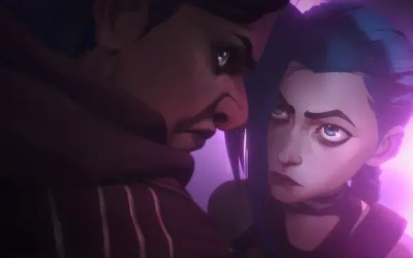 Arcane: Sevika and Vi in Stunning 4K Ultra HD Wallpaper