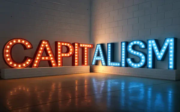 The Essence of Capitalism: A 4K Ultra HD Wallpaper by QuantumCurator