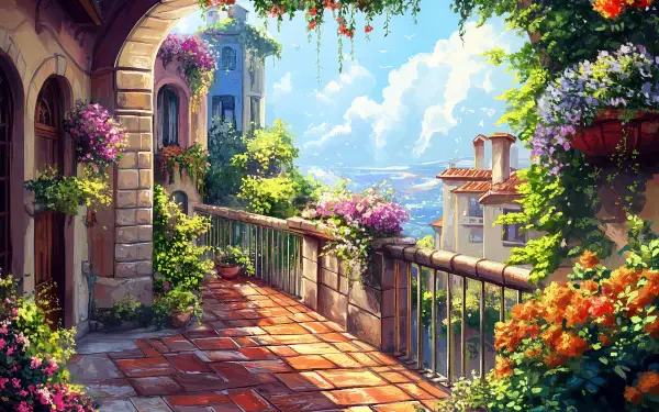 Scenic view by Kragon