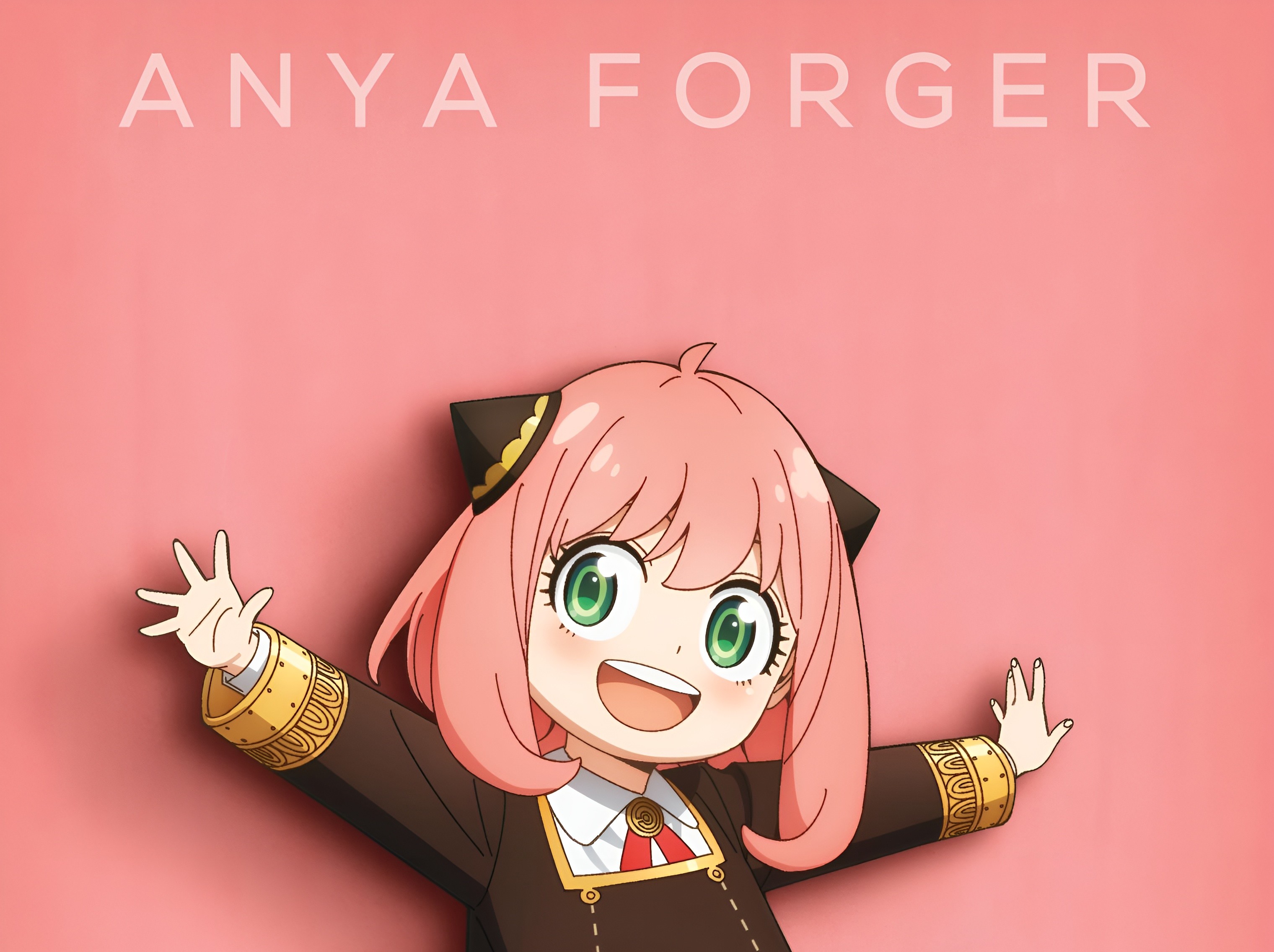 Anya Forger HD Wallpaper — Spy x Family Smile