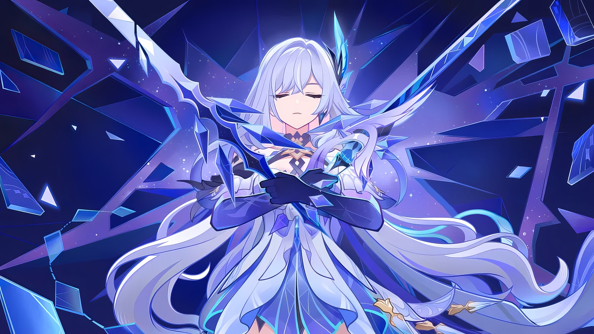 Skirk Genshin Impact HD Wallpaper – Stunning Anime Girl Artwork