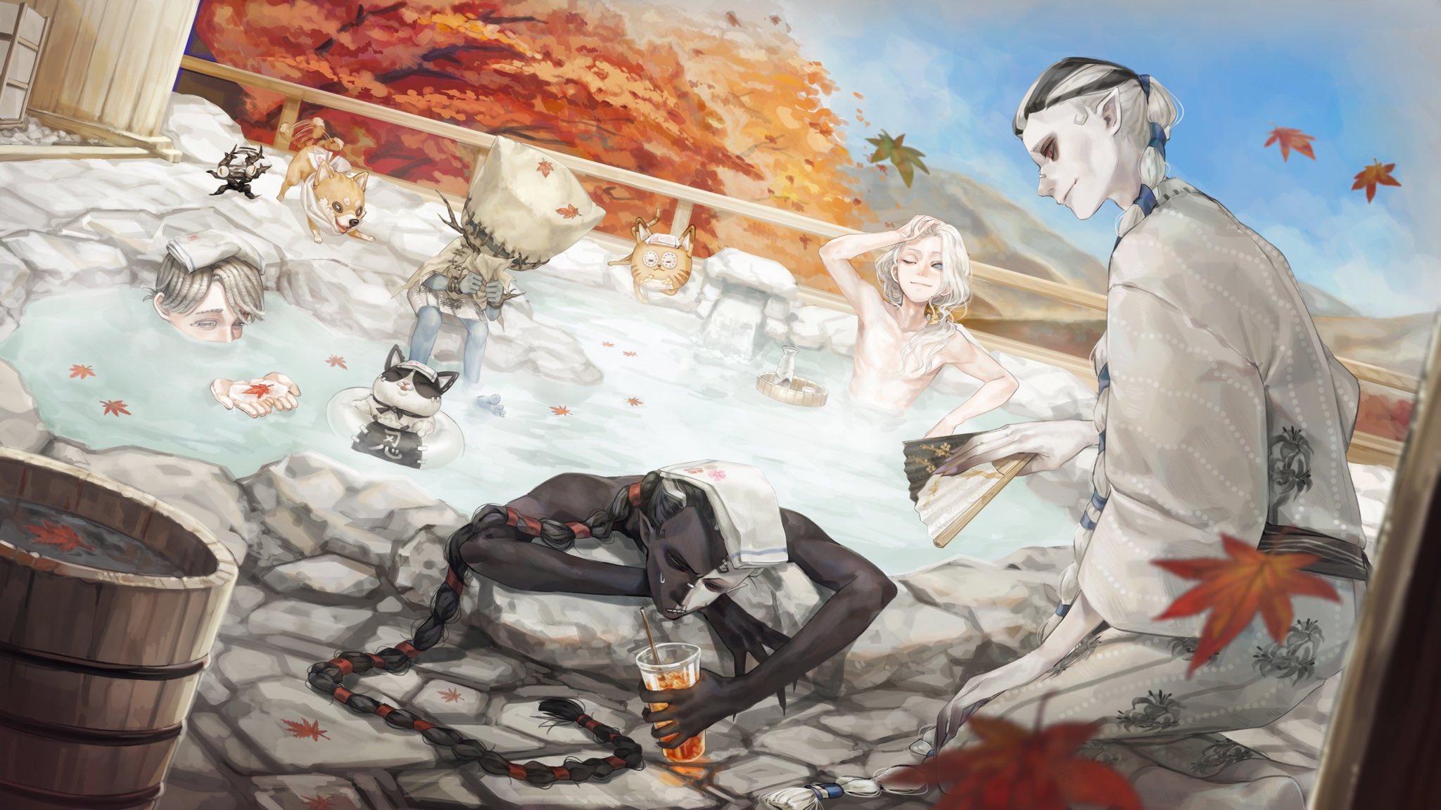 Identity V HD Wallpaper – Captivating Art from the Iconic Video Game