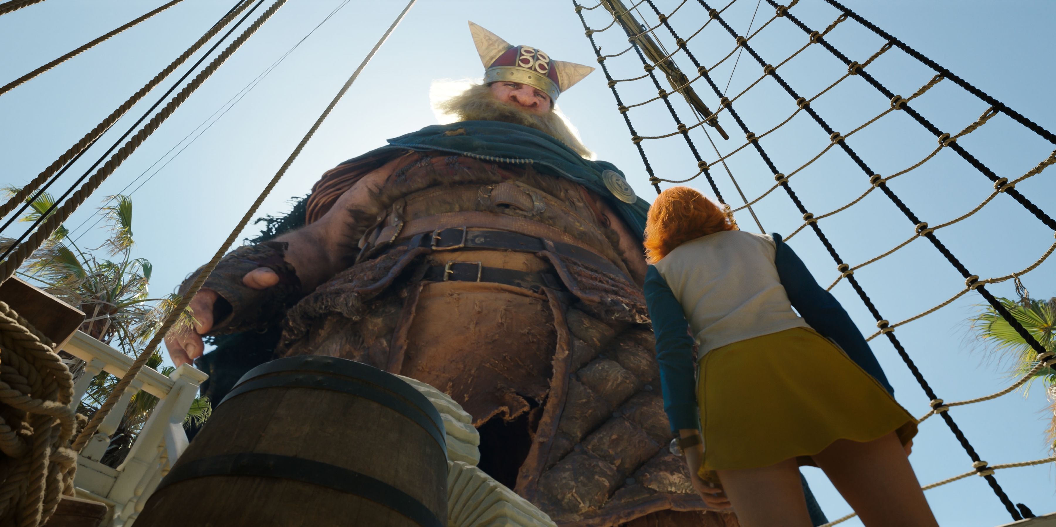 One Piece Live-Action HD Wallpaper — Towering King on Deck