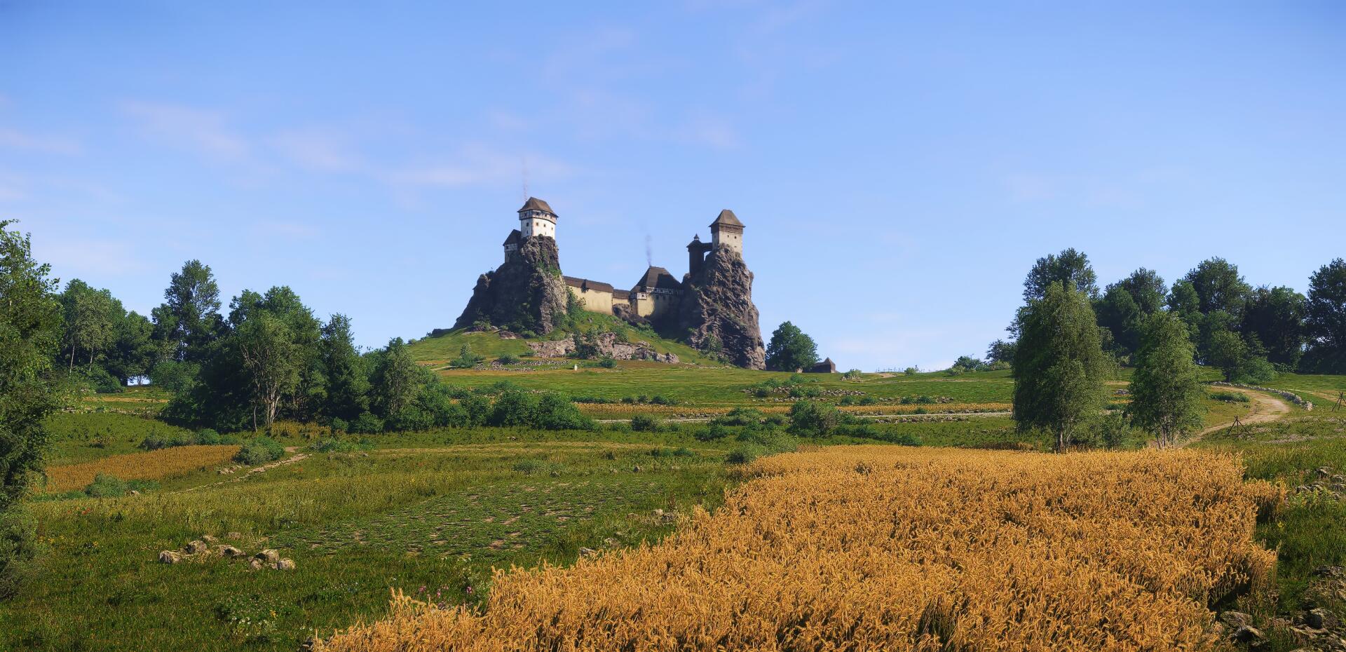 Kingdom Come: Deliverance II 4K Ultra HD Medieval Landscape